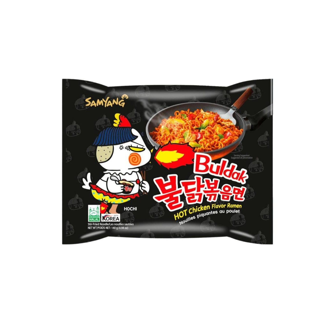 Samyang Buldak Hot Chicken 140g MHD 03/25 – Inter-Candy